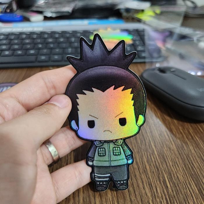 Jual Sticker Hologram Anime Besar - PSH1473 - Naruto - Shikamaru ...