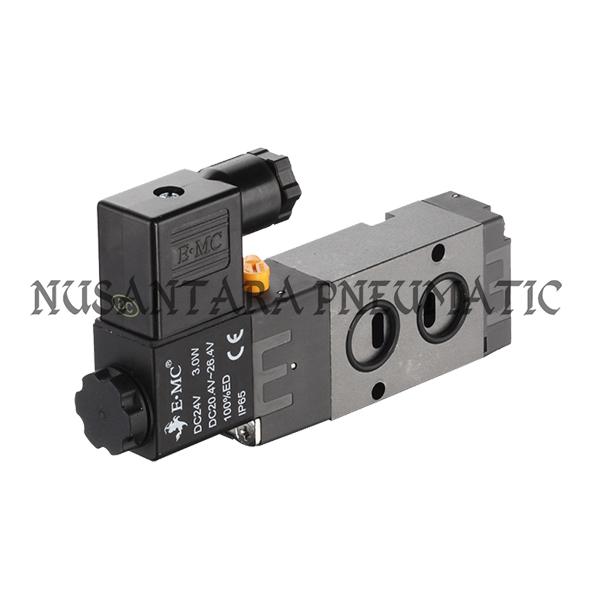 Jual 5/2 SINGLE SOLENOID NAMUR VALVE 1/4" EMC RV5221-08QM - Kota ...