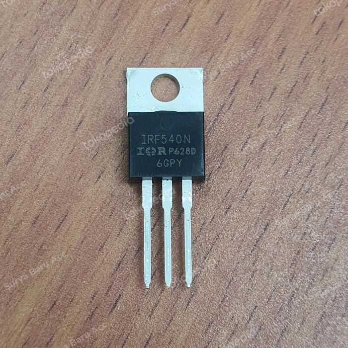 Jual IRF / IRF540 / IRF540N ORI MOSFET TRANSISTOR - Jakarta Barat ...