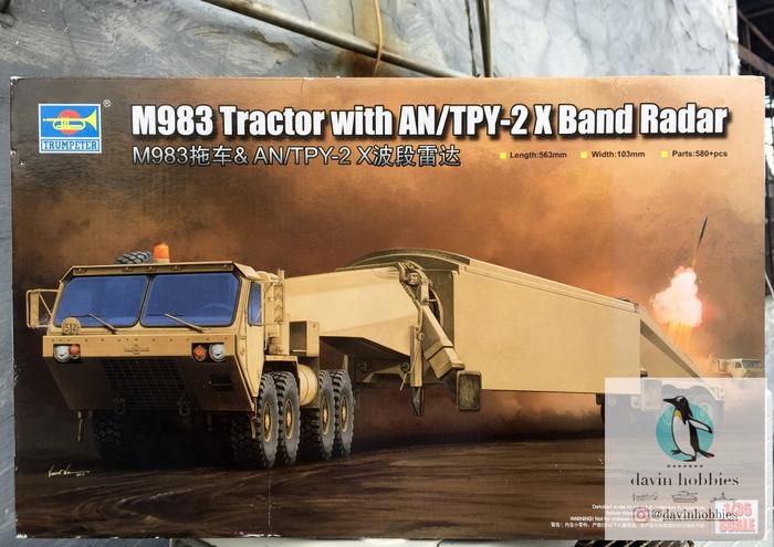 Jual Trumpeter 1/35 M983 HEMTT Tractor with AN/TPY-2 X Band Radar ...
