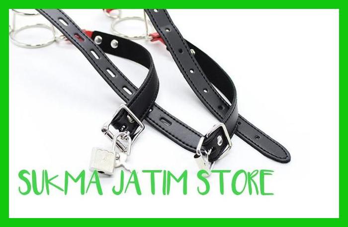 Jual KHASIAT JOSS !! D0 MOUTH GAG ALAT BANTU SUMPAL MULUT TALI KULIT ...