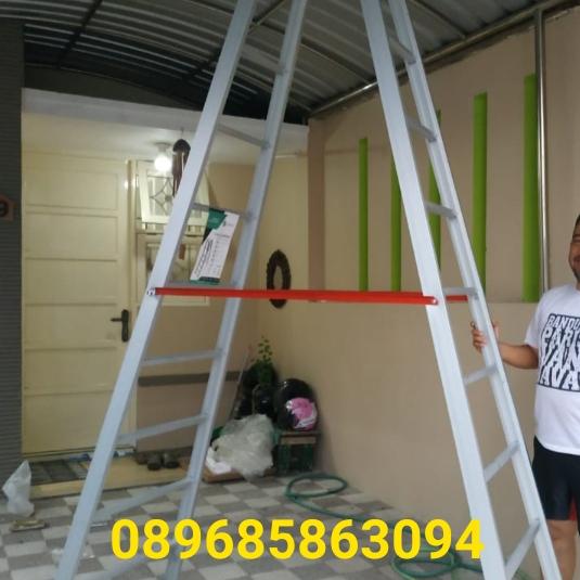 Jual tangga lipat 3 meter extra tebal Tangga alumunium 3 meter super ...