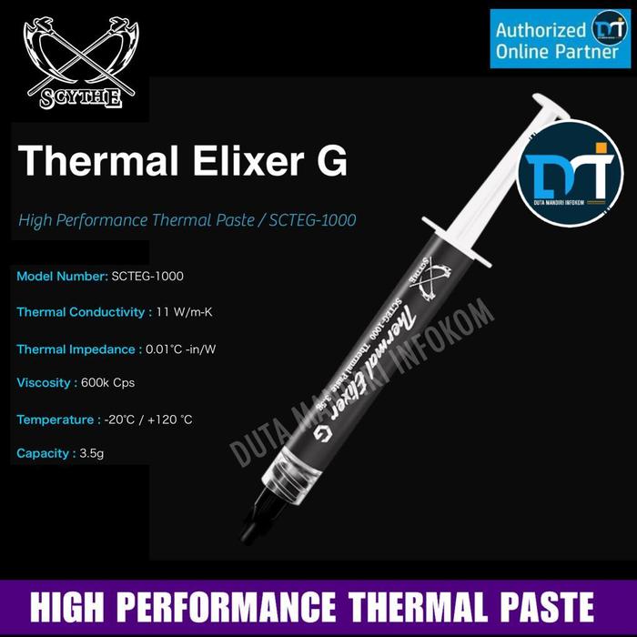 Jual Scythe Thermal Elixer G - High Performance Thermal Paste I SCTEG ...