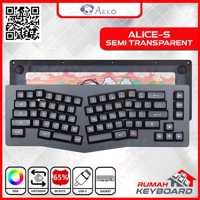 Promo MECHANICAL KEYBOARD - AKKO ALICE S PRO PLUS - 65% - SEMI ...