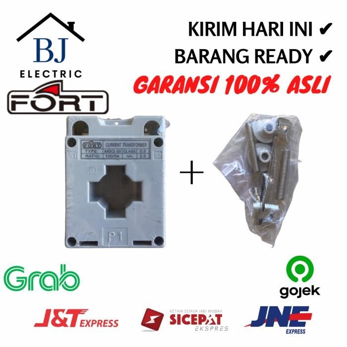 Jual Current Transformer (CT) 50/5A MSQ30 - Class 0.5 Merk Fort - Kab ...