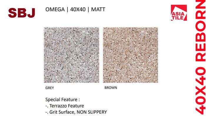 Jual ASIA TILE OMEGA SERIES 40 X 40 / KERAMIK MATT - Kota Bandung ...