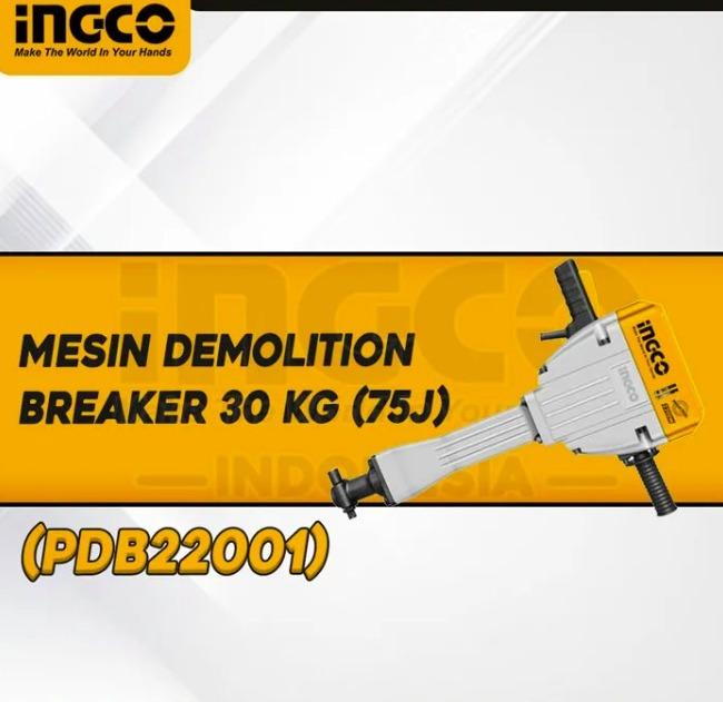 Jual Demolition Jack Hammer (30 Kg, 75J) INGCO PDB22001 - Mesin Bobok ...