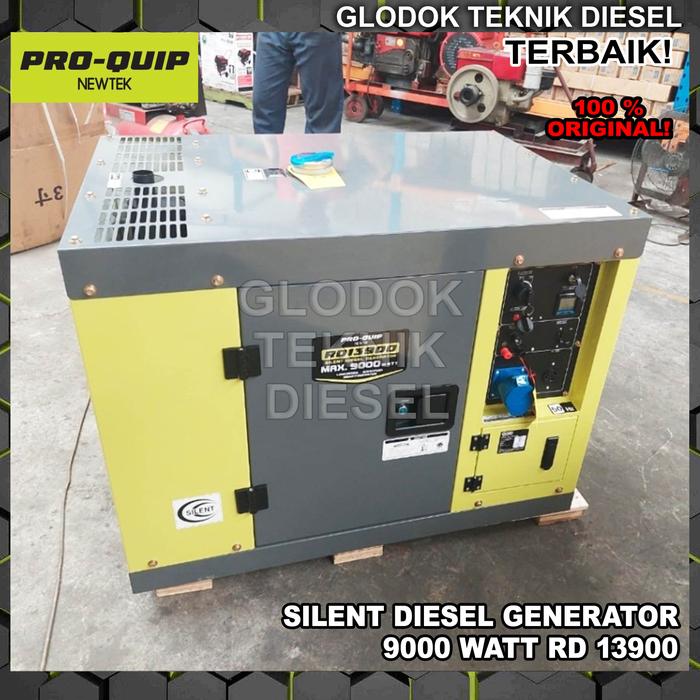 Jual Proquip Silent Diesel Genset Generator 9000 8500 WATT RD 13900 ...