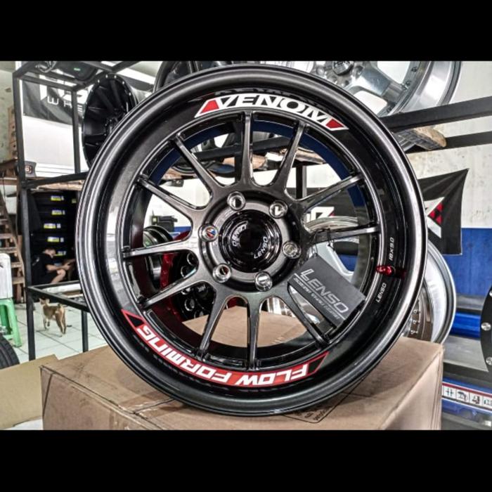 Jual Velg Racing LENSO VENOM R18 H6 Fortuner Pajero Triton HIlux DLL ...