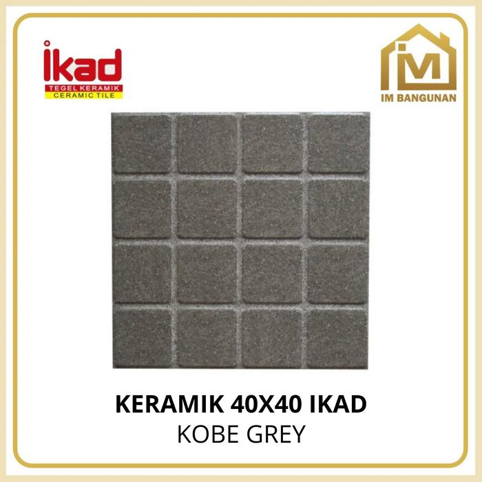 Jual Keramik Lantai Ikad Kobe Grey 40x40 KW1 - Kota Bekasi - TB. INDAH ...