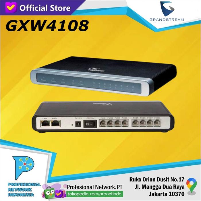 Promo Grandstream GWX4108 Voip Gateway FXO 8 Port Cicil 0% 3x - Jakarta ...