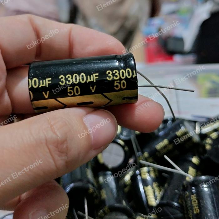 Jual elco 3300uf 50v max , 3300/50v max - Jakarta Barat - Element Electronic | Tokopedia
