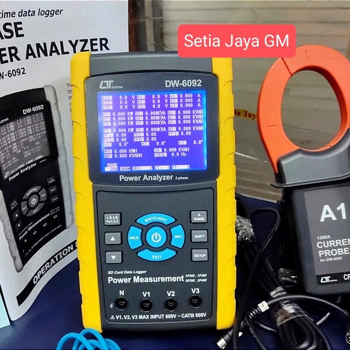 Jual LUTRON DW-6092 Power Analyzer 3 Phase - Jakarta Barat - Setia Jaya GM | Tokopedia