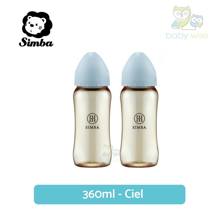 Promo Simba Allonge PPSU Wide Neck Cross Hole Twin M - Botol Susu Anak ...