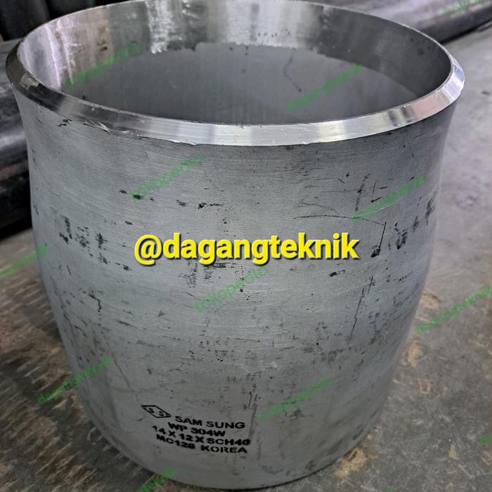 Jual Reducer Concentric 14 x 12 inch SCH 40 SS 304 - Jakarta Pusat ...