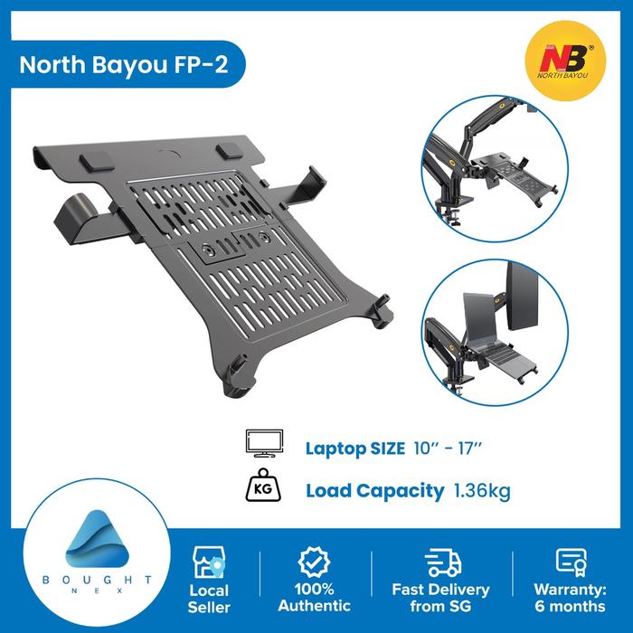 Jual NB North Bayou FP-2 Fits Display 10"-17" VESA Laptop Mount Holder ...