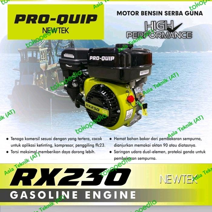Promo Mesin Penggerak Bensin 9 Hp ProQuip Newtek High Performance Cicil ...