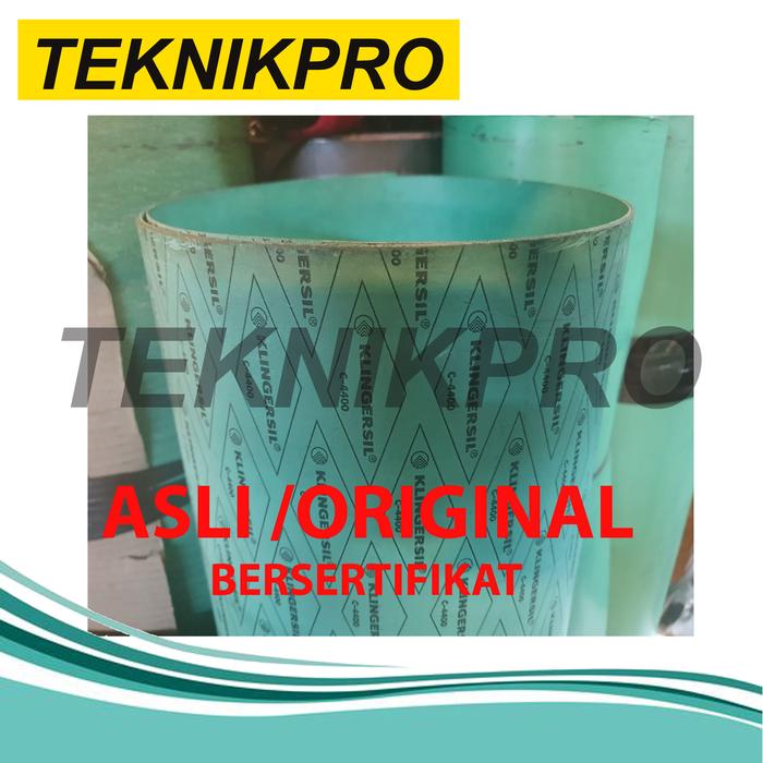 Jual KLINGERSIL C 4400 GASKET Sheet ASLI ORIGINAL Size: 1,5 Mtr x 2 Mtr - 3 mm - Jakarta Barat ...