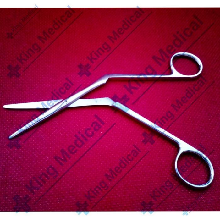 Jual Heyman Tonsil Nasal Scissors 18cm/Gunting Tonsil Premium Quality - Jakarta Barat - King ...