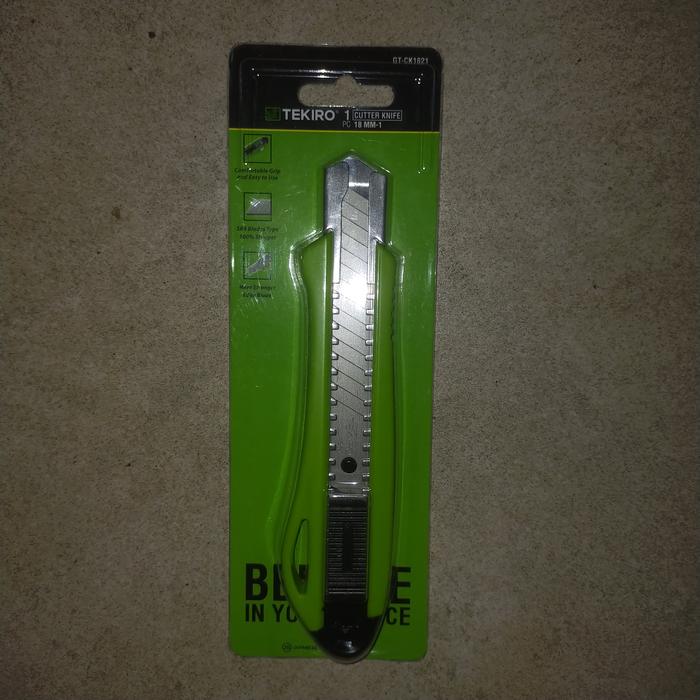 Jual cutter tekiro 18mm / cutter merek tekiro 18 mm - Jakarta Barat ...
