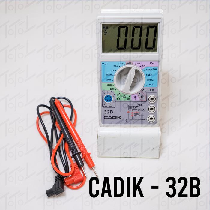 Jual Cadik 32B Digital Multimeter / Digital Multitester / Avometer ...