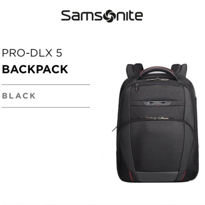 Jual Tas Samsonite Pro-Dlx 5 laptop Backpack 15.6 inch_Black - Kota ...