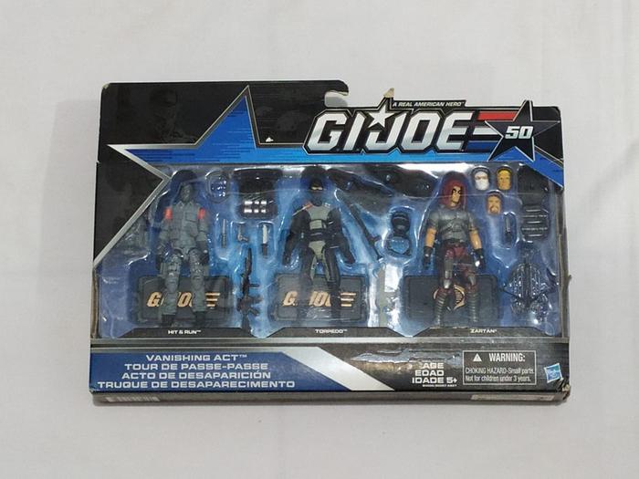 Jual Action Figure GI Joe 50th Anniversary HitnRun Zartan 1/18 3.75 ...
