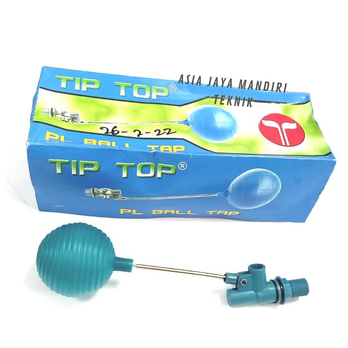 Jual PELAMPUNG BOLA TANGKI AIR OTOMATIS 1/2INCHI TIP TOP PVC - Kota ...
