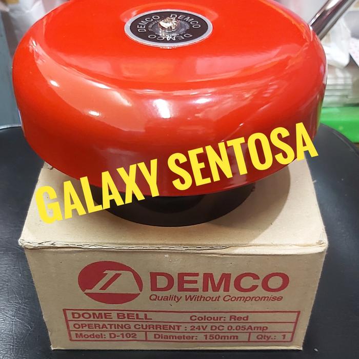 Jual ALARM BELL MERK DEMCO MODEL D-102, 24V DC - Jakarta Pusat - Galaxy ...