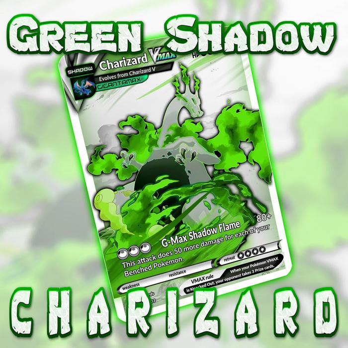 Jual KARTU POKEMON TCG HOLOGRAM ENGLISH VERSION SHADOW GREEN CHARIZARD ...