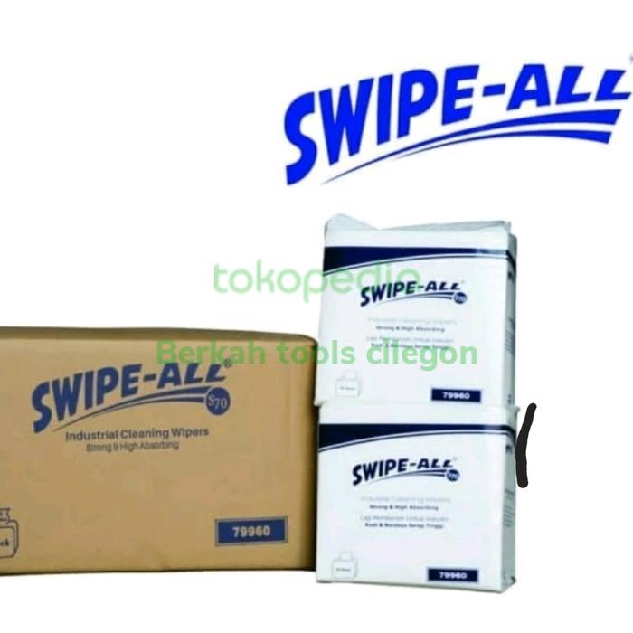 Jual swipe-all s70 QUARTER FOLD LAP INDUSTRI PENGANTI LAP MAJUN - Kota ...