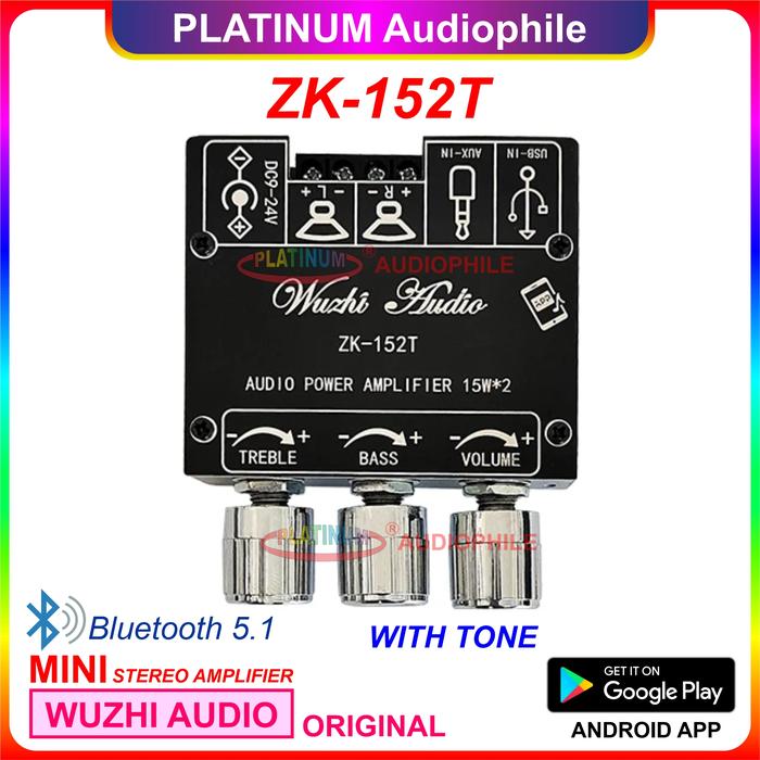 Jual Bluetooth 5.1 Amplifier Class D 2X 15W Hifi Stereo Class D ...