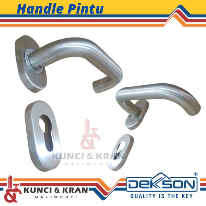 Jual Handle Pintu Alumunium Dekson / Dekkson HREO DKS LHTR 84030 SS ...