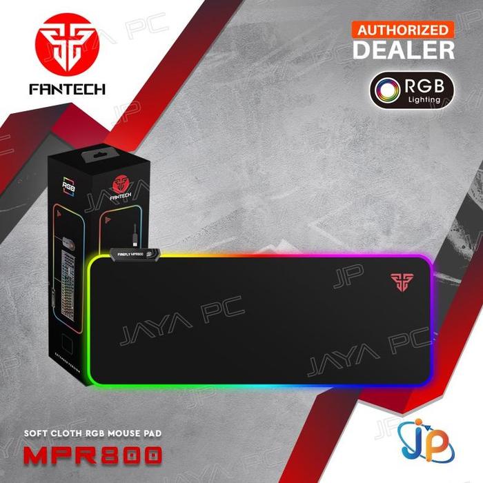 Jual Mousepad Fantech MPR800 Firefly RGB Led - Mouse Pad Gaming Fantech ...