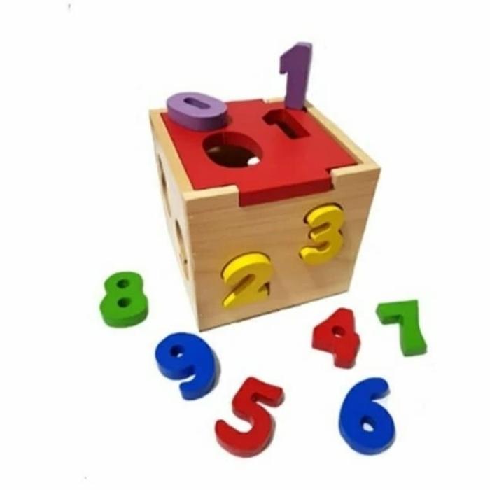 Jual Mainan Edukasi Anak Sorting Box Puzzle Block Shape Geometri ...