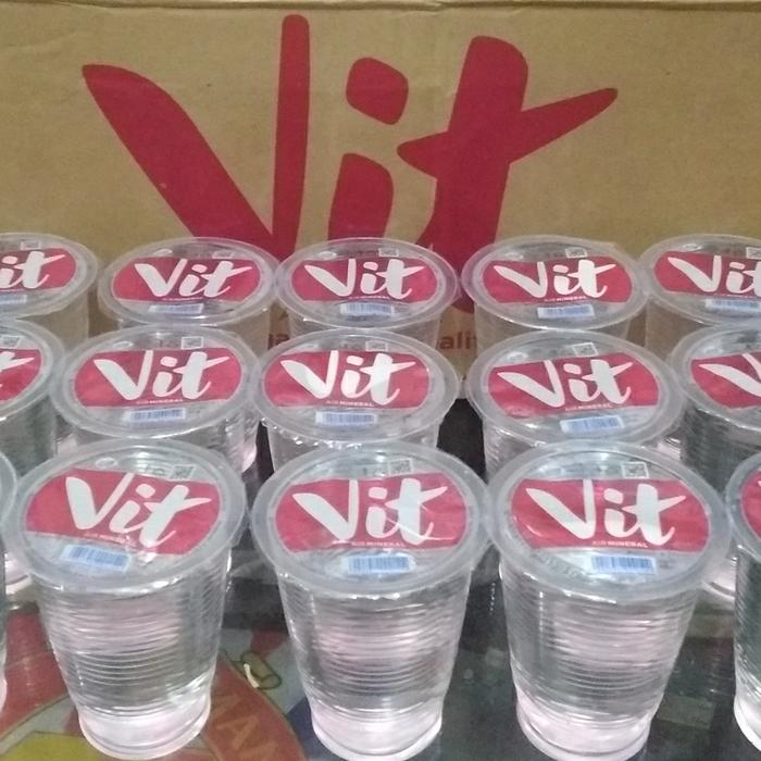Jual Vit air mineral gelas /cup (48 x200ml) - Kota Medan - SUMATERA ...