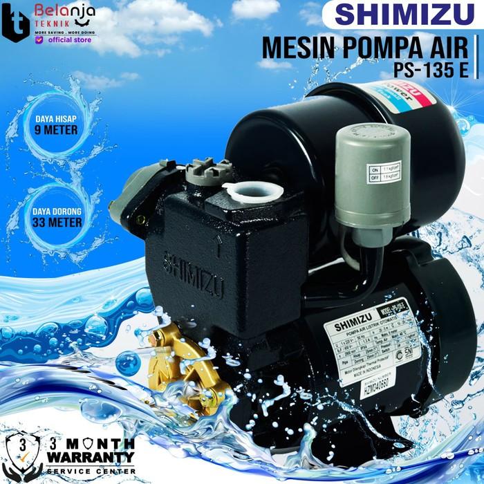 Jual SHIMIZU Mesin Pompa Air Sumur Dangkal Otomatis PS-135 E Water Pump 9 M - Kota Bogor ...