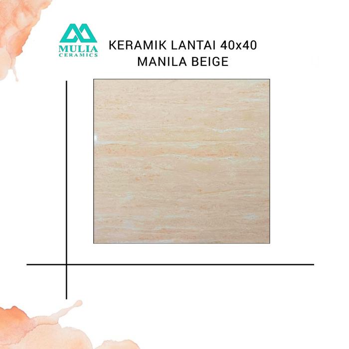 Jual MULIA MANILA BEIGE KERAMIK LANTAI MURAH - Kota Tangerang ...