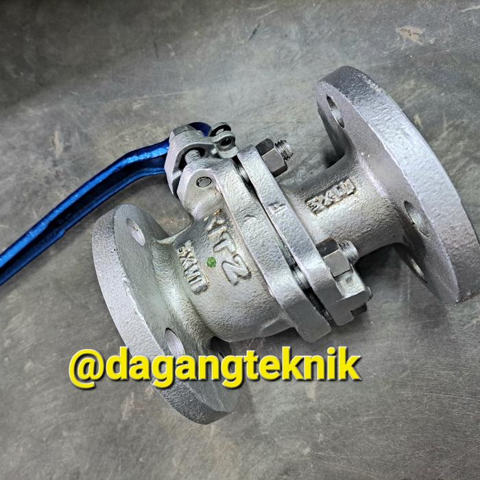 Jual Ball Valve Type Flange JIS 10K SS 304 2 1/2 inch / DN 65 KITZ - Jakarta Pusat ...