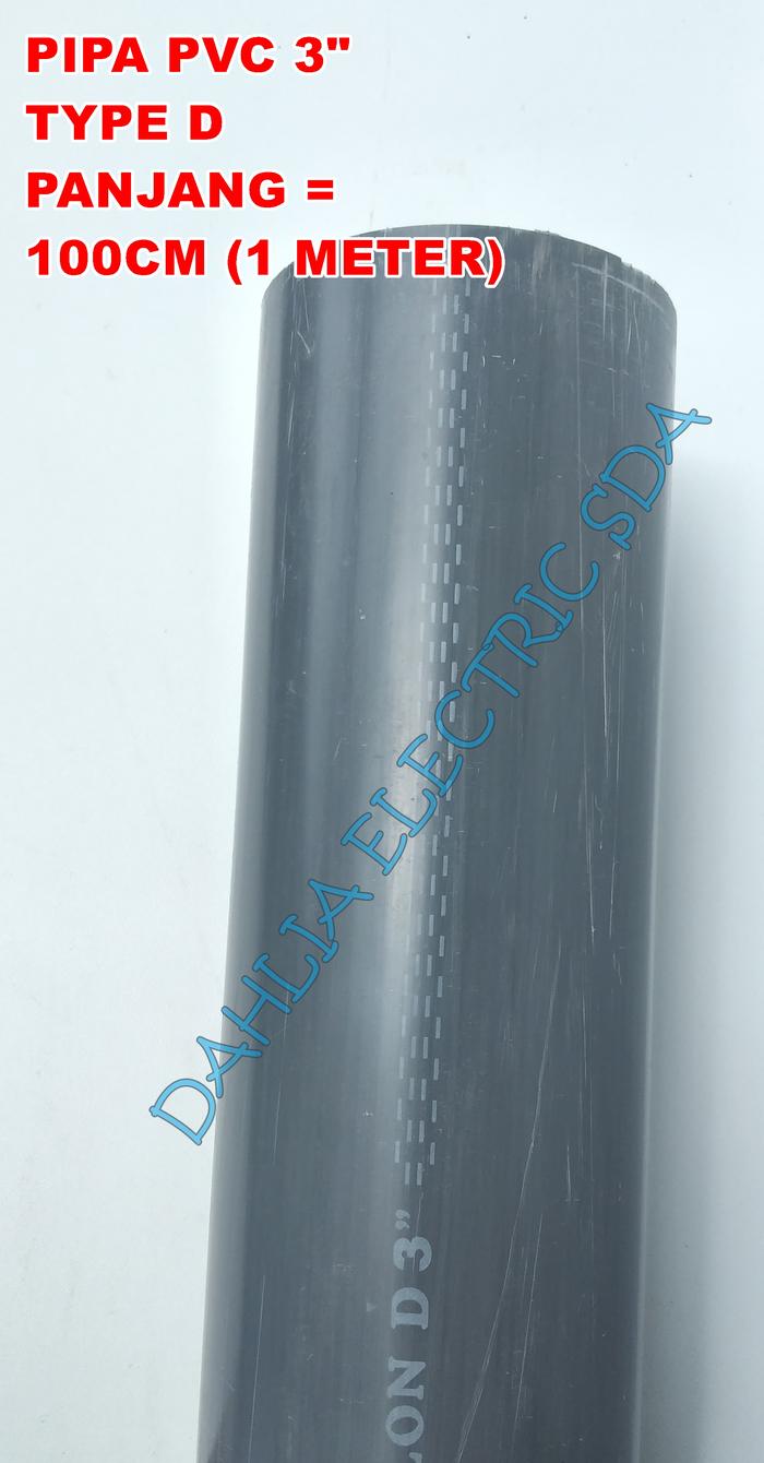 Jual PIPA PVC 3 INCH TYPE D PANJANG 1 METER - Kab. Sidoarjo - Dahlia ...