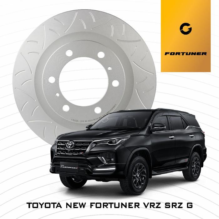 Promo BRAKE DISC ROTOR TOYOTA NEW FORTUNER VRZ GEOMET SLOT DG DRAGON ...