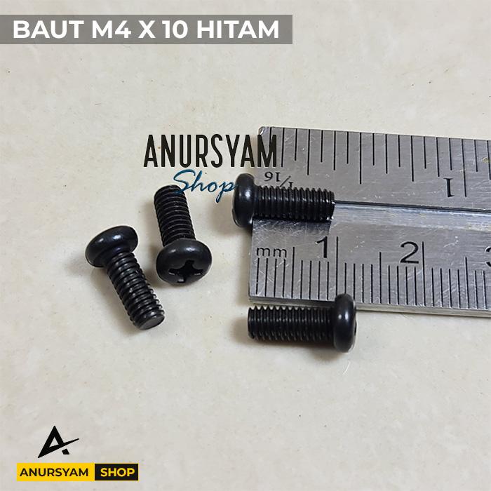 Jual Baut JP M4 x 10 Hitam | Baut M4 x 10 Hitam - Kota Cilegon ...