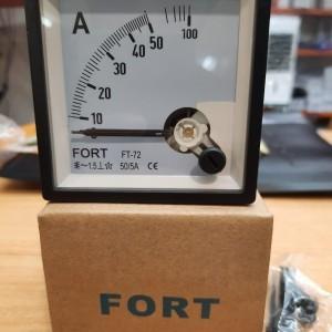 Jual FORT AMPERE METER FT-72 50/5 via CT 50A - Kota Surabaya ...