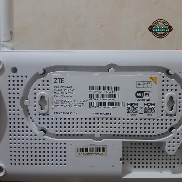 Jual Wifi Router Ont Zte Zxhn F670l Support Dual Band 5g Di Seller ...