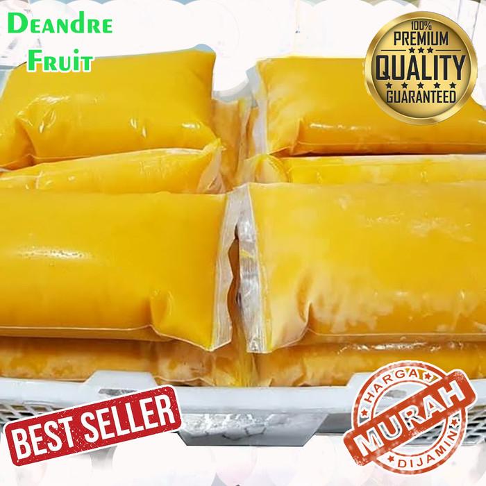 Jual GARANSI MURAH 1kg Buah Beku Mangga Harum Manis Frozen Mango Puree ...