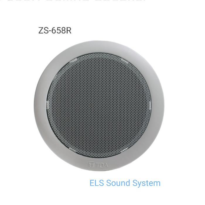 Jual Speaker Ceiling Plafon Toa ZS-658R ZS658R ZS-658 R. Pengganti ZS-646R - Kota Surabaya - ELS ...