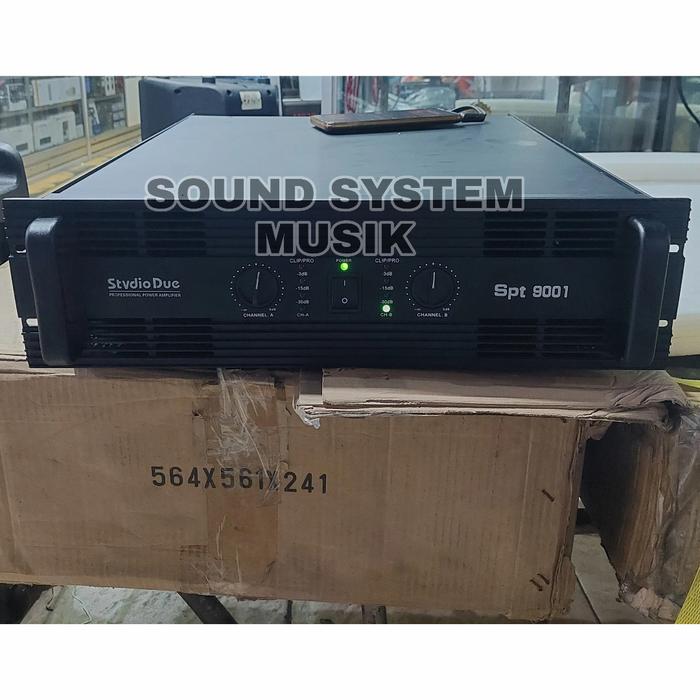 Jual Power Amplifier Studio Due StudioDue Stvdio SPT 9001 SPT9001 2 ...