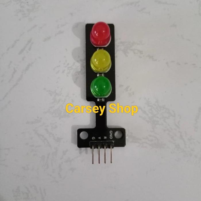 Jual Module Simulasi Lampu Lalu Lintas LED 8mm 5V Traffic Light R-Y-G ...