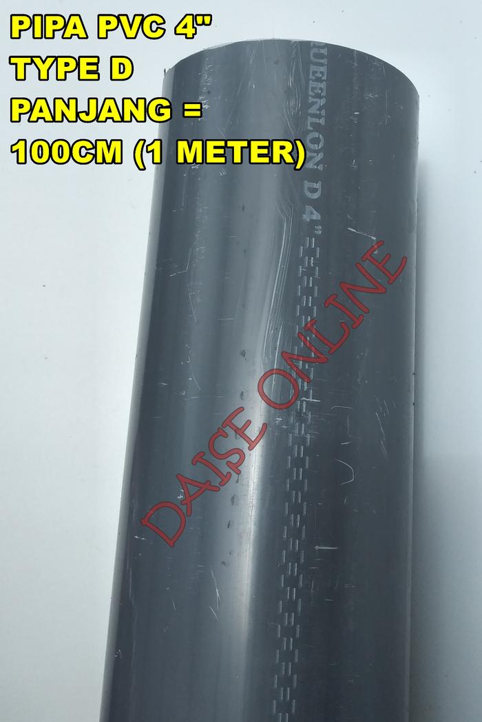 Jual PIPA PVC 4 INCH TYPE D PANJANG 1 METER - Kab. Sidoarjo - DAISE ...