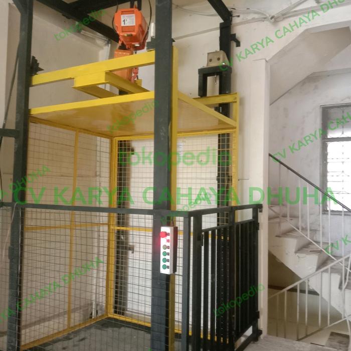 Jual Lift barang 4 lantai Rel 4 titik - Kab. Tangerang - CV KARYA ...